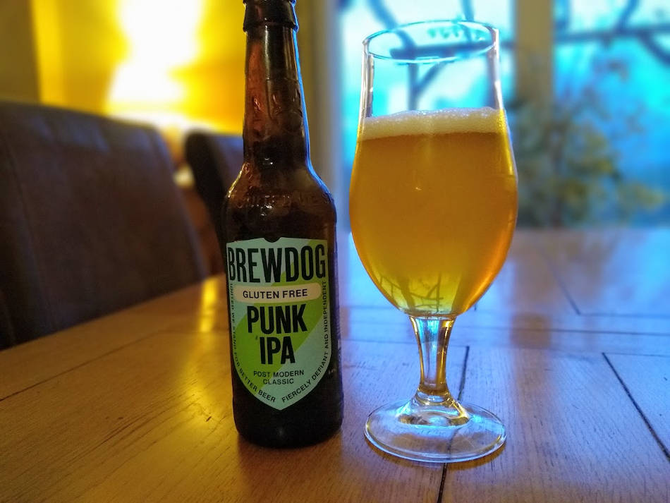 Punk IPA gluten free - Jus de Houblon | blog bières & zytho